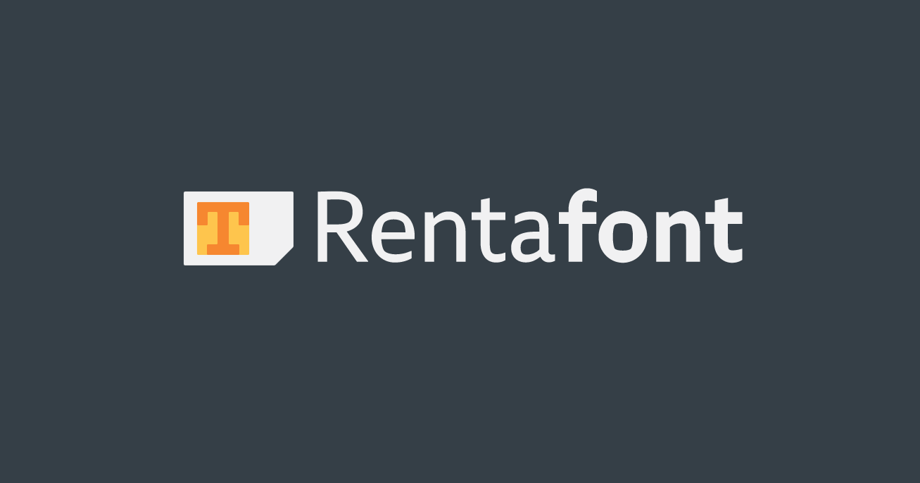 Rentafont – buy and rent fonts online